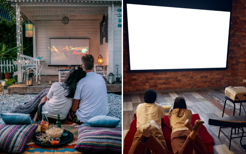 Movie Nights Just Got EPIC! Reviewing The Top Outdoor Projector Screen ...