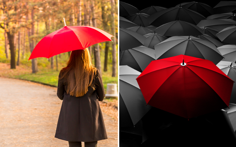 Unveiling the Magic: The Red Umbrella Revolutionizing Rainy Days ...